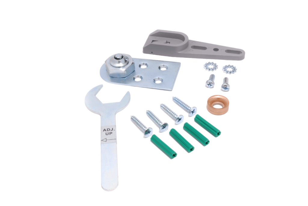 Link Hardware Series Adjustable End-Load Floor Mount Bottom Pivot Set ...